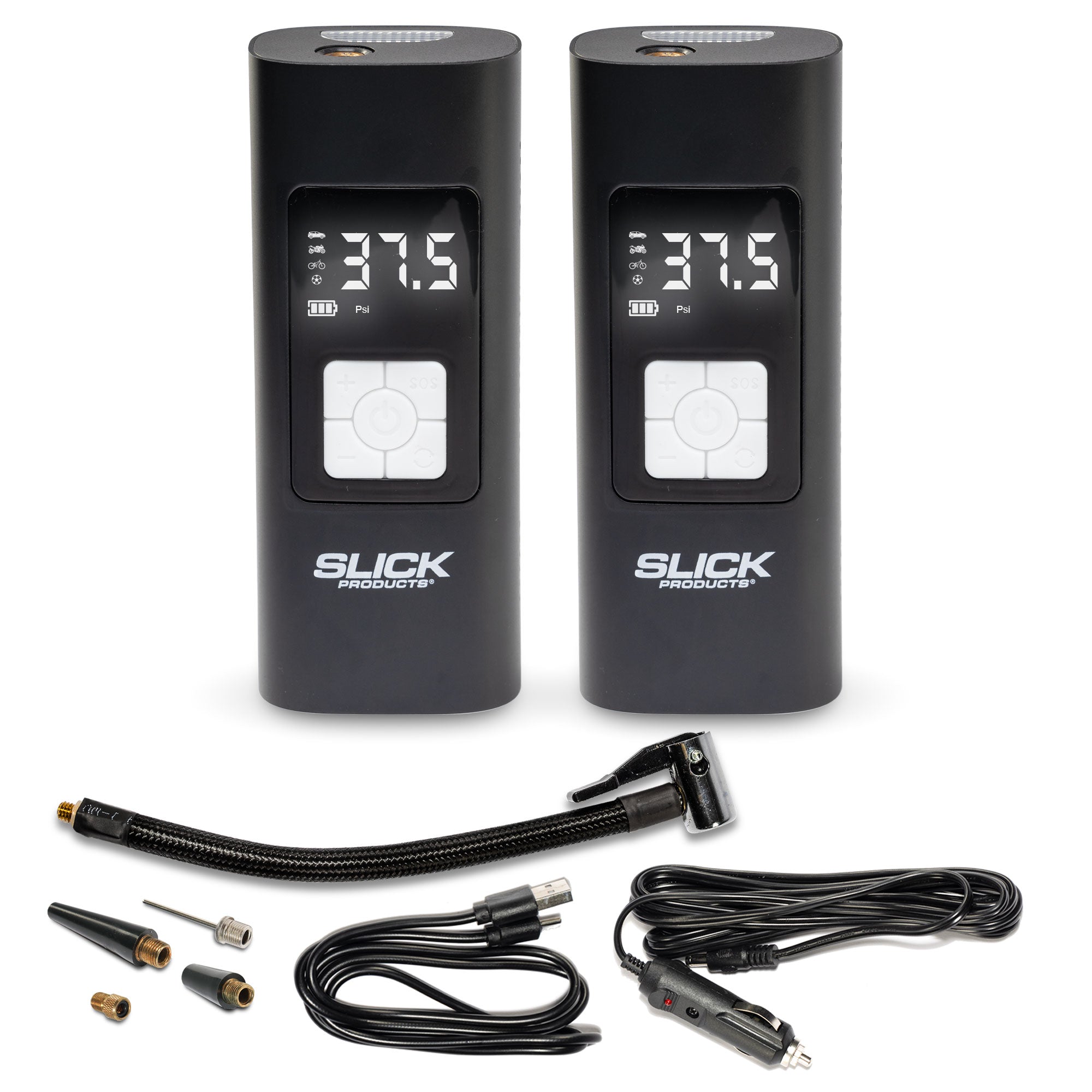 Cordless Tire Inflator and Portable Air Pump - Digital